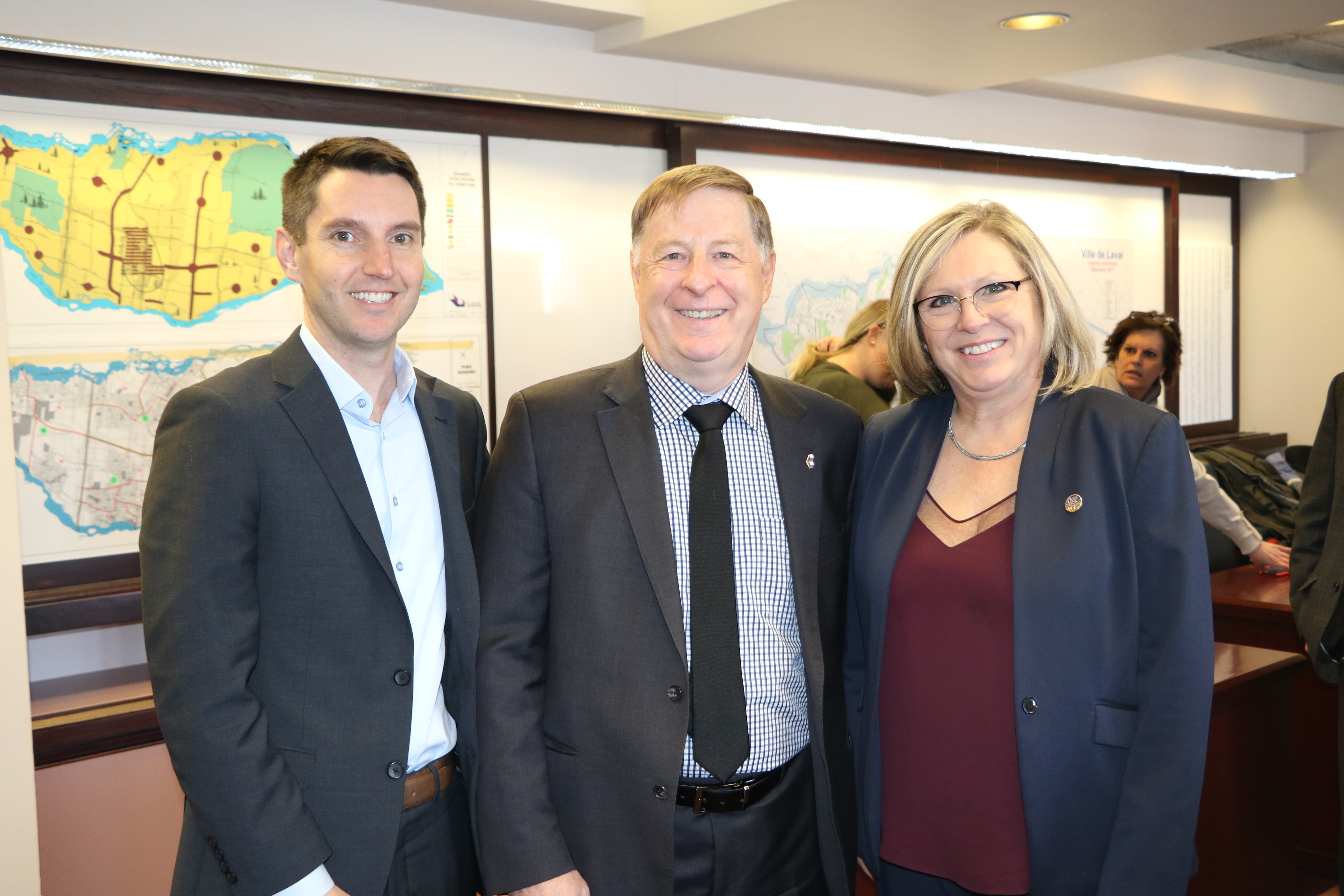 Le maire Demers rencontre le ministre André Fortin : le financement de ...